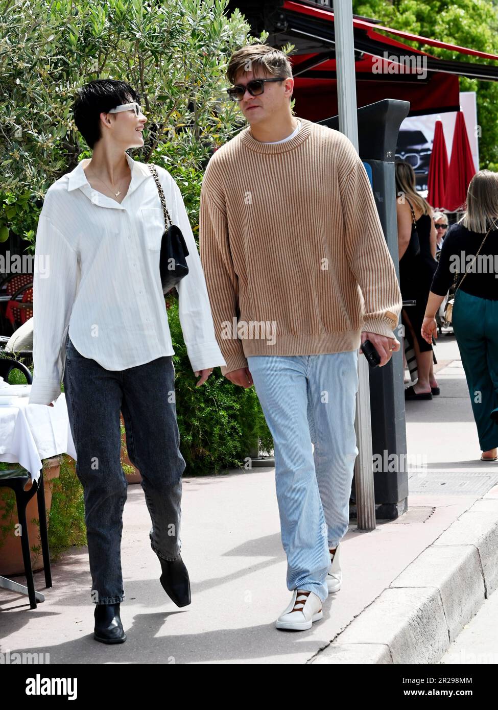 Cannes, France. 18th May, 2023. 76th Cannes Film Festival 2023, day 3 ...