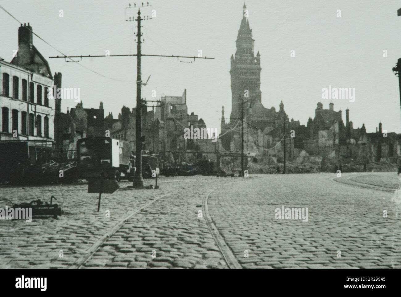 WW2 - WWII, second world war, Dunkerque France - may 1940 Stock Photo ...