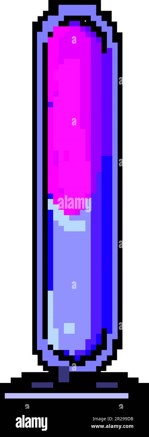 control smart lamp game pixel art vector illustration Stock Vector ...