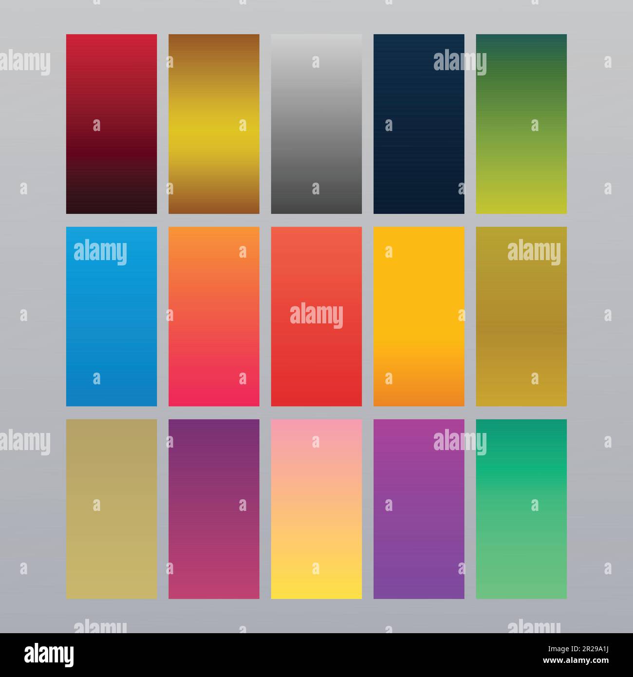 Simple and colorful modern abstract banner template collection ...