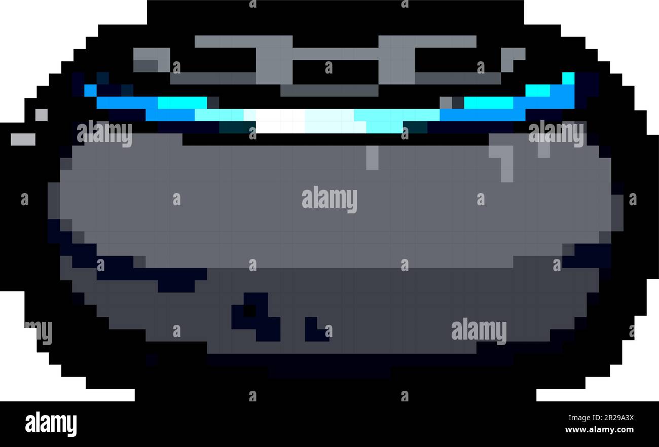 assistant smart speaker game pixel art vector illustration Stock Vector ...