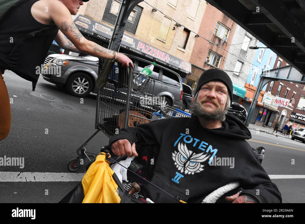 Philadelphia, Pennsylvania, September 2023. thousands of addicts are ...