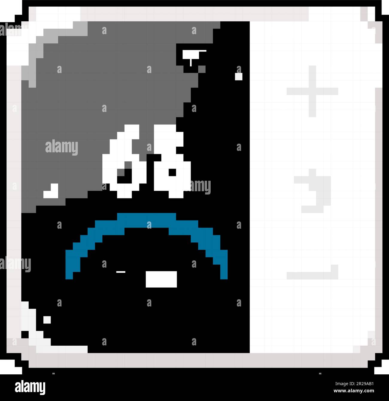 electronic smart thermostat game pixel art vector illustration Stock ...