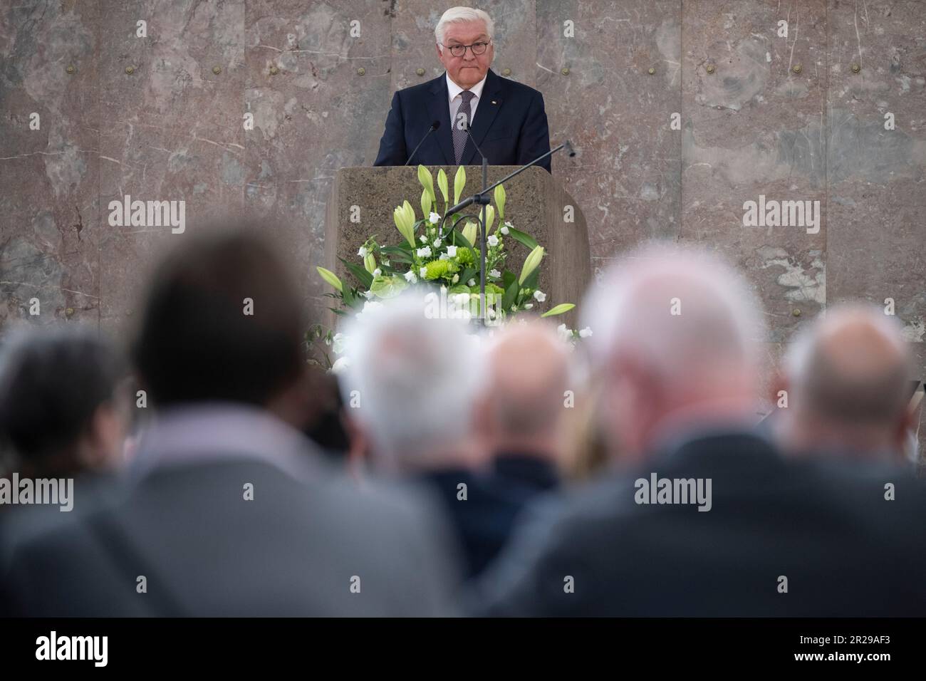 Frankfurt, Germany. 18 May 2023. German President Frank-Walter ...