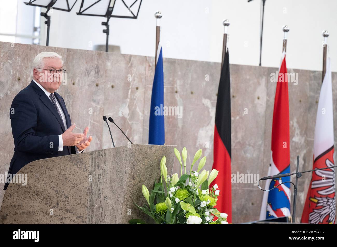 Frankfurt, Germany. 18 May 2023. German President Frank-Walter ...
