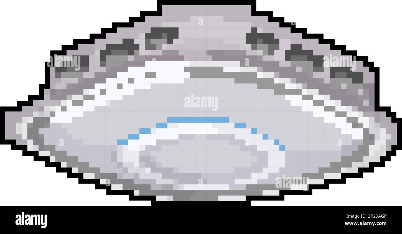alarm smoke detector game pixel art vector illustration Stock Vector ...