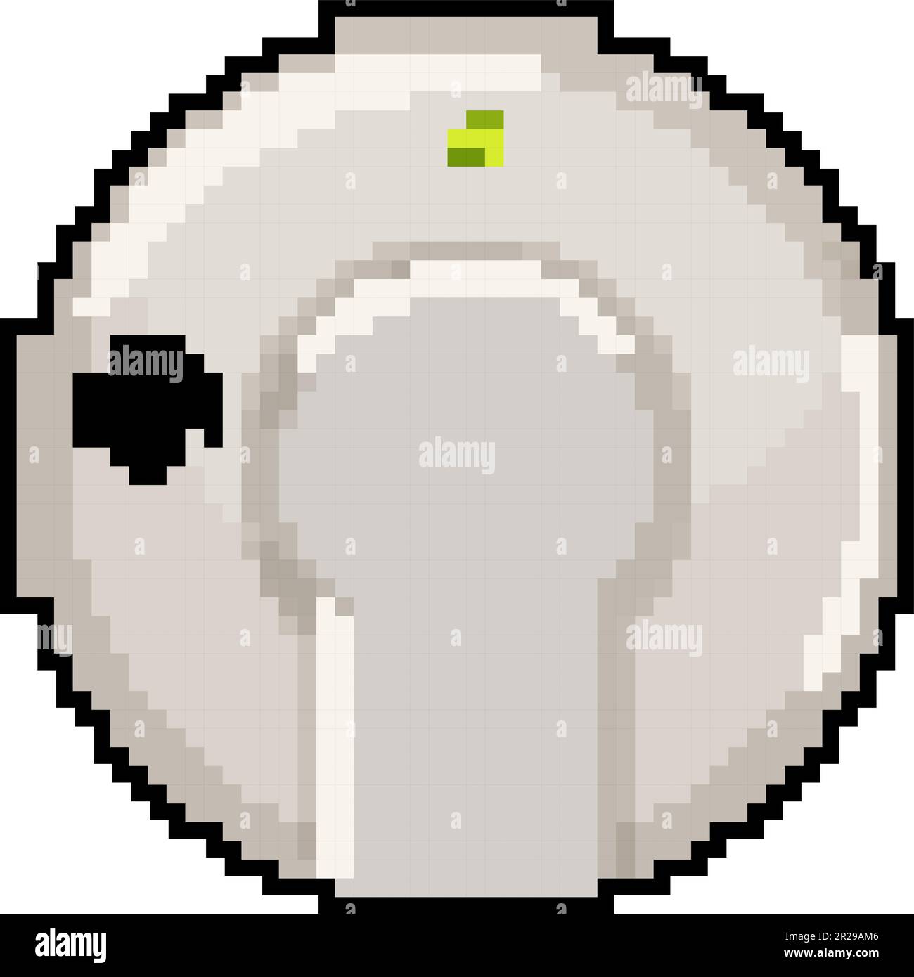ceiling smoke detector game pixel art vector illustration Stock Vector ...