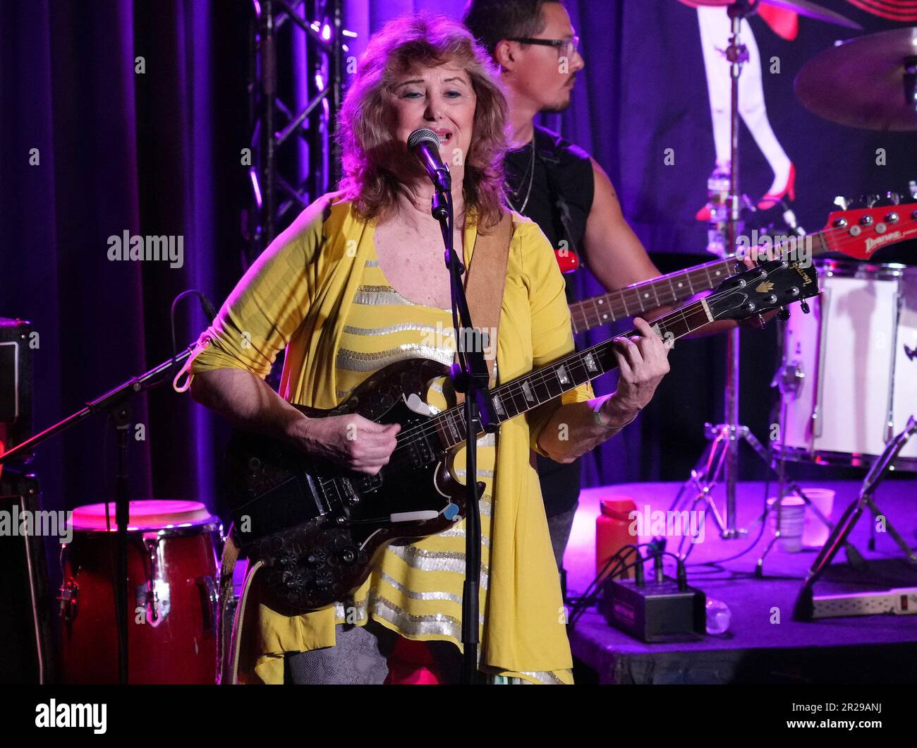 Los Angeles, USA. 17th May, 2023. FANNY - Patti Quatro on stage at the ...