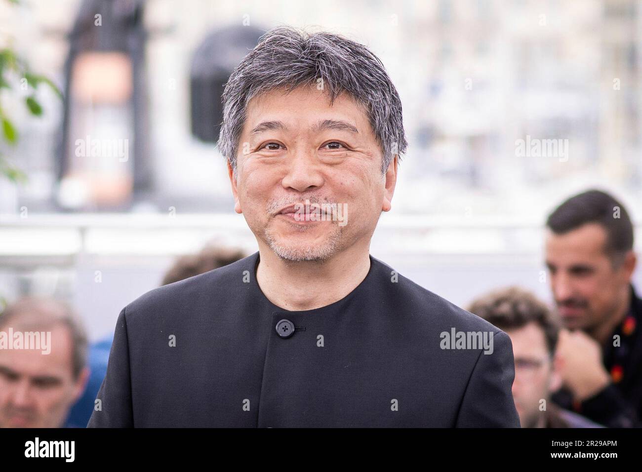 Hirokazu Koreeda poses for photographers at the photo call for the film ...