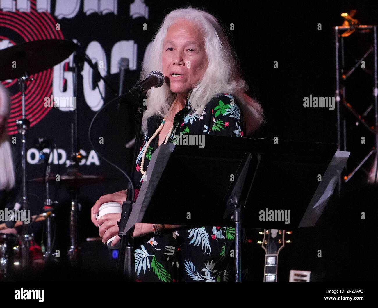 Los Angeles, USA. 17th May, 2023. FANNY - June Millington on stage at ...