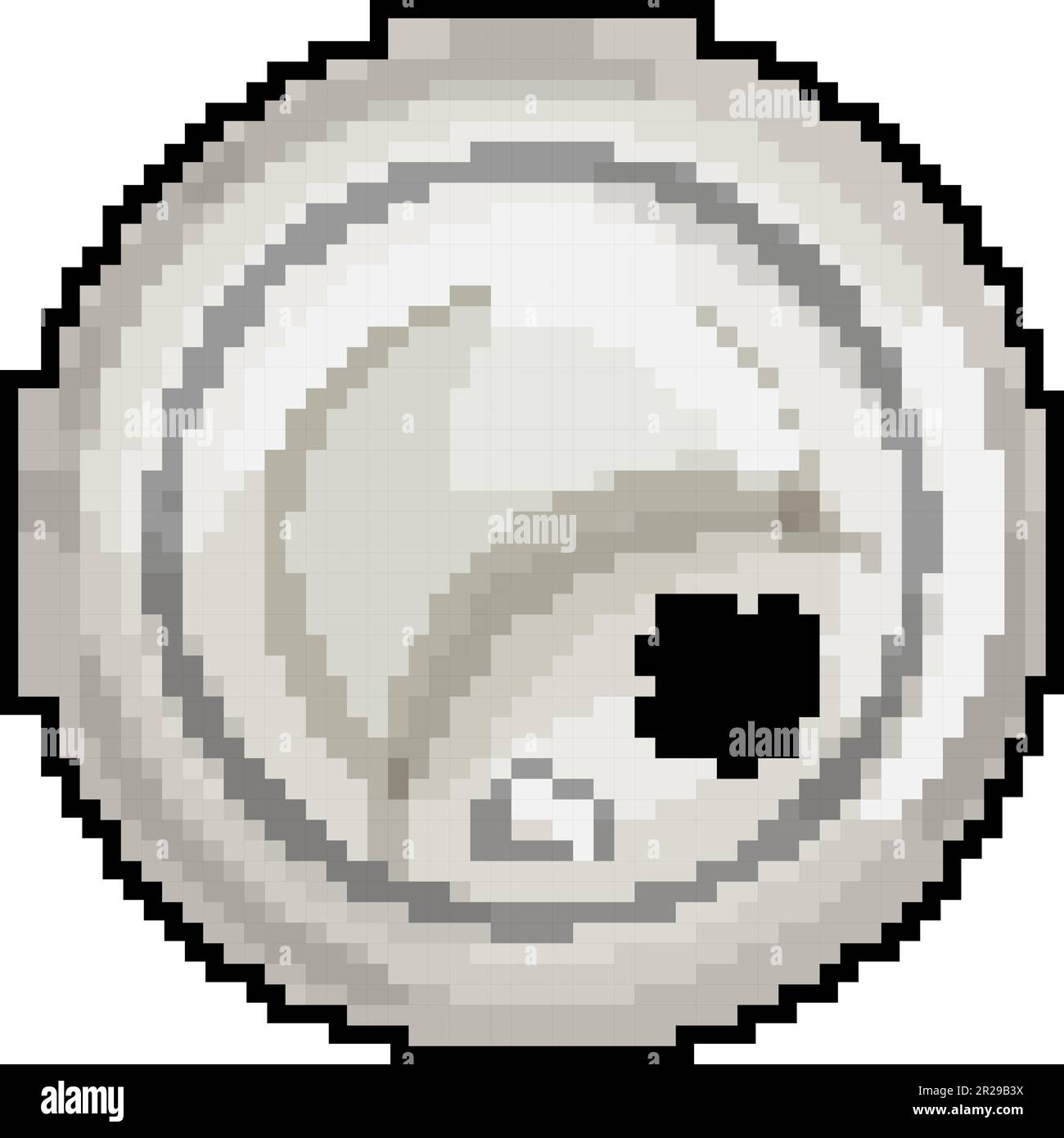 sensor smoke detector game pixel art vector illustration Stock Vector ...