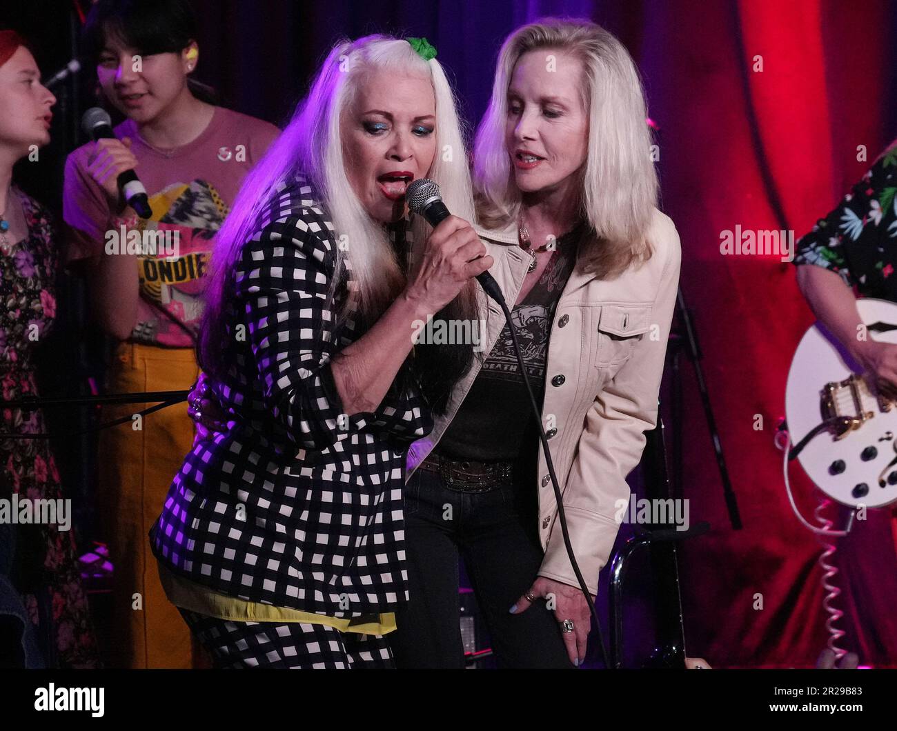 Los Angeles, USA. 17th May, 2023. (L-R) Brie Howard of FANNY and Cherie ...