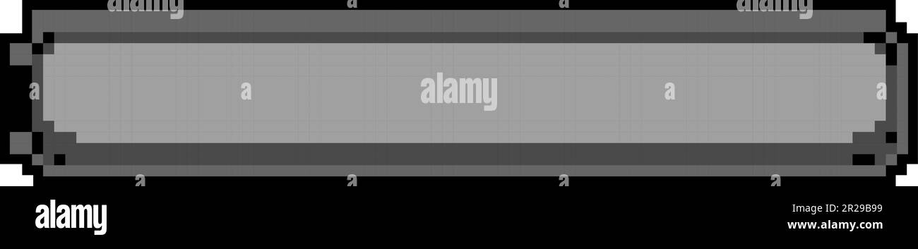 music soundbar audio game pixel art vector illustration Stock Vector ...