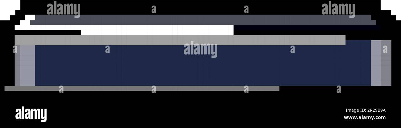 loudspeaker soundbar audio game pixel art vector illustration Stock ...