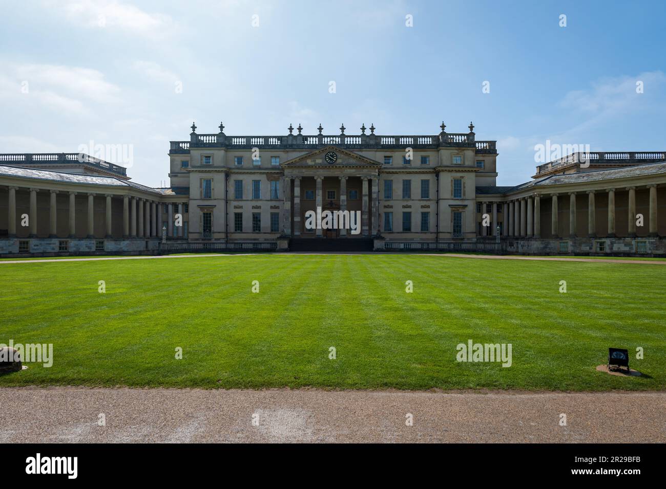 Stowe House in Stowe gardens Buckingham UK Stock Photo - Alamy