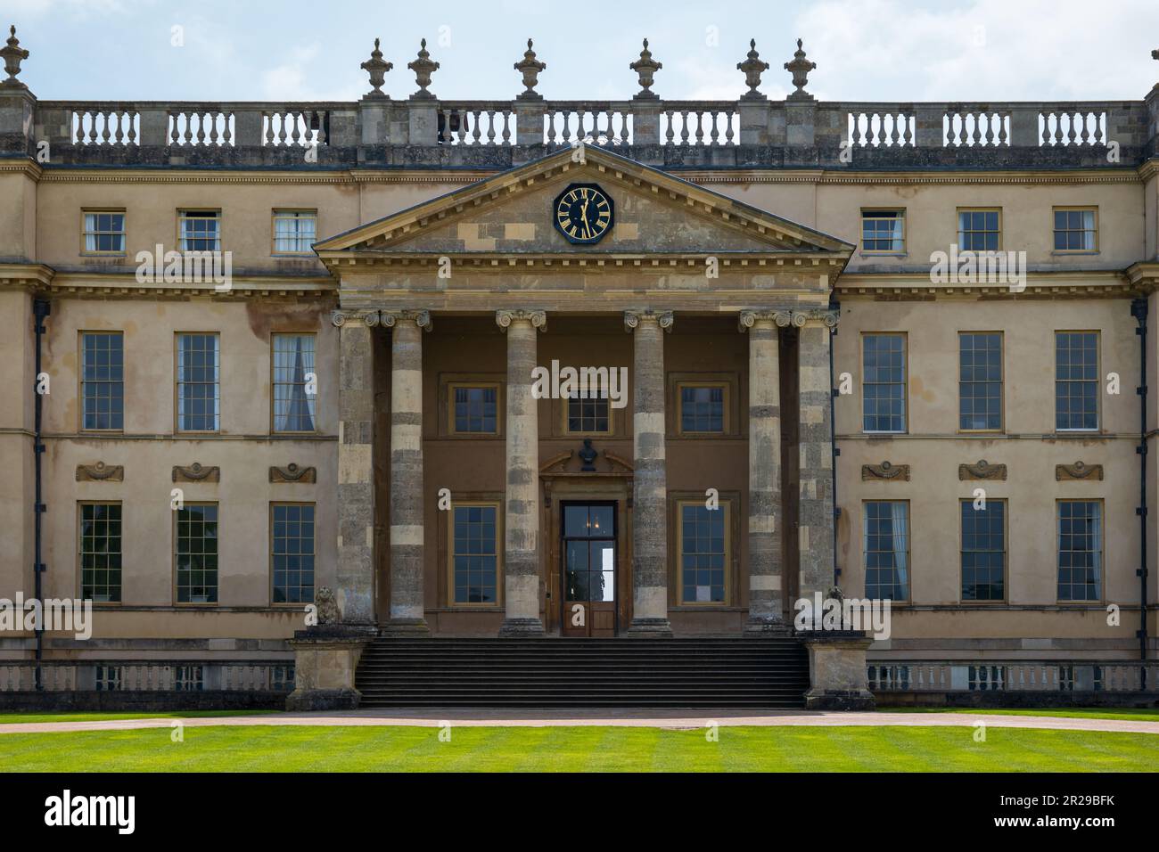 Stowe House in Stowe gardens Buckingham UK Stock Photo - Alamy