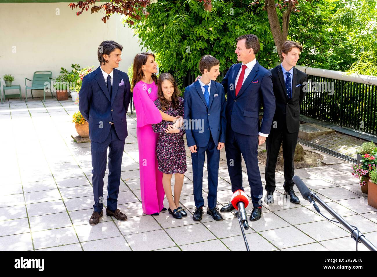 Paris, France. 18th May, 2023. Prince Joachim and Princess Marie of ...