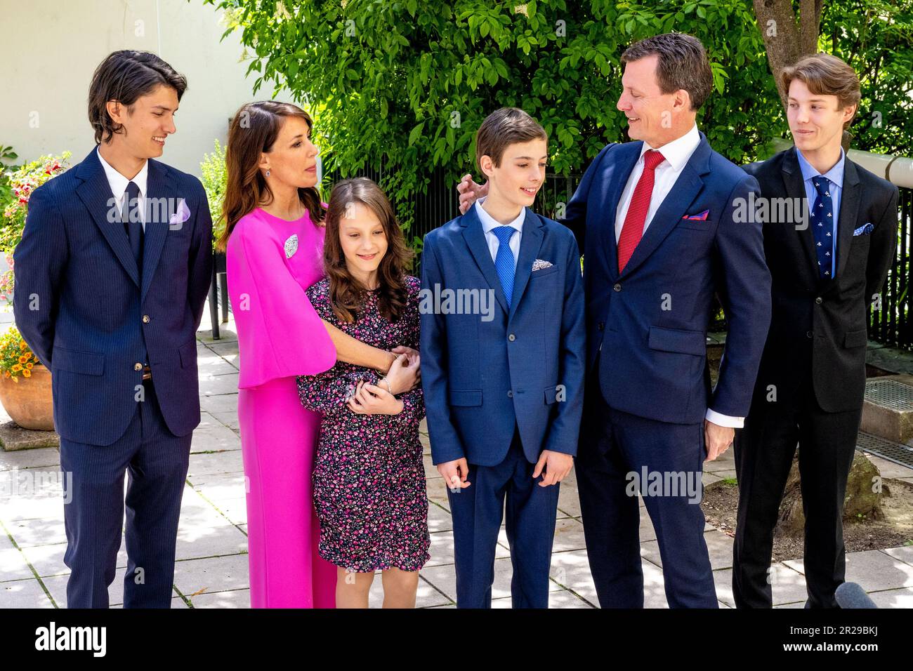 Paris, France. 18th May, 2023. Prince Joachim and Princess Marie of ...