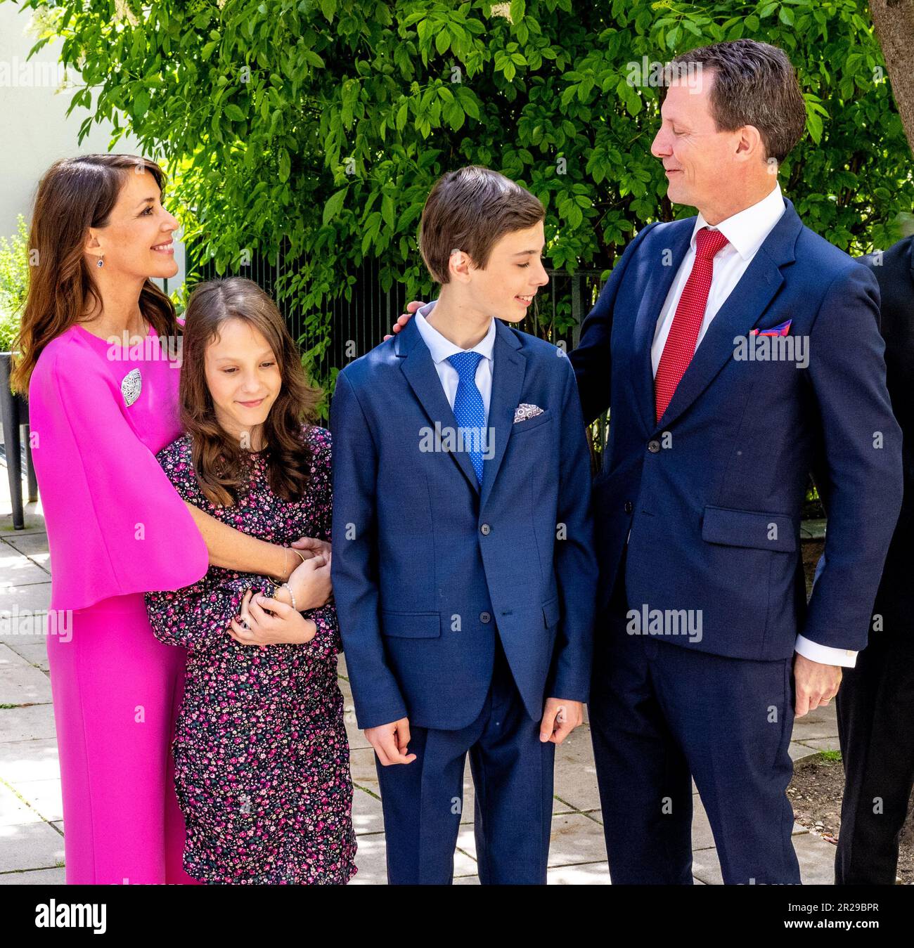 Paris, France. 18th May, 2023. Prince Joachim and Princess Marie of ...
