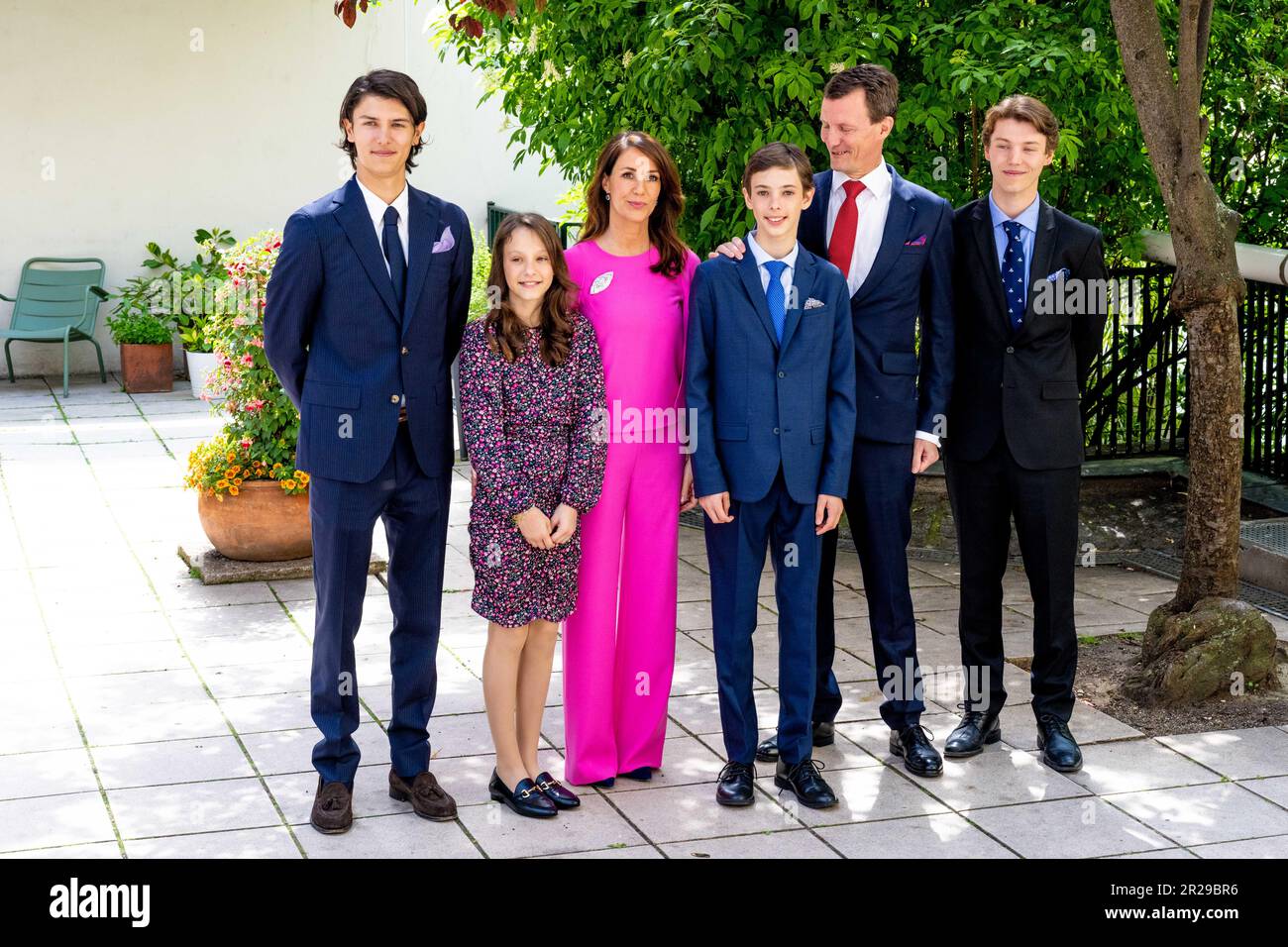 Paris, France. 18th May, 2023. Prince Joachim and Princess Marie of ...