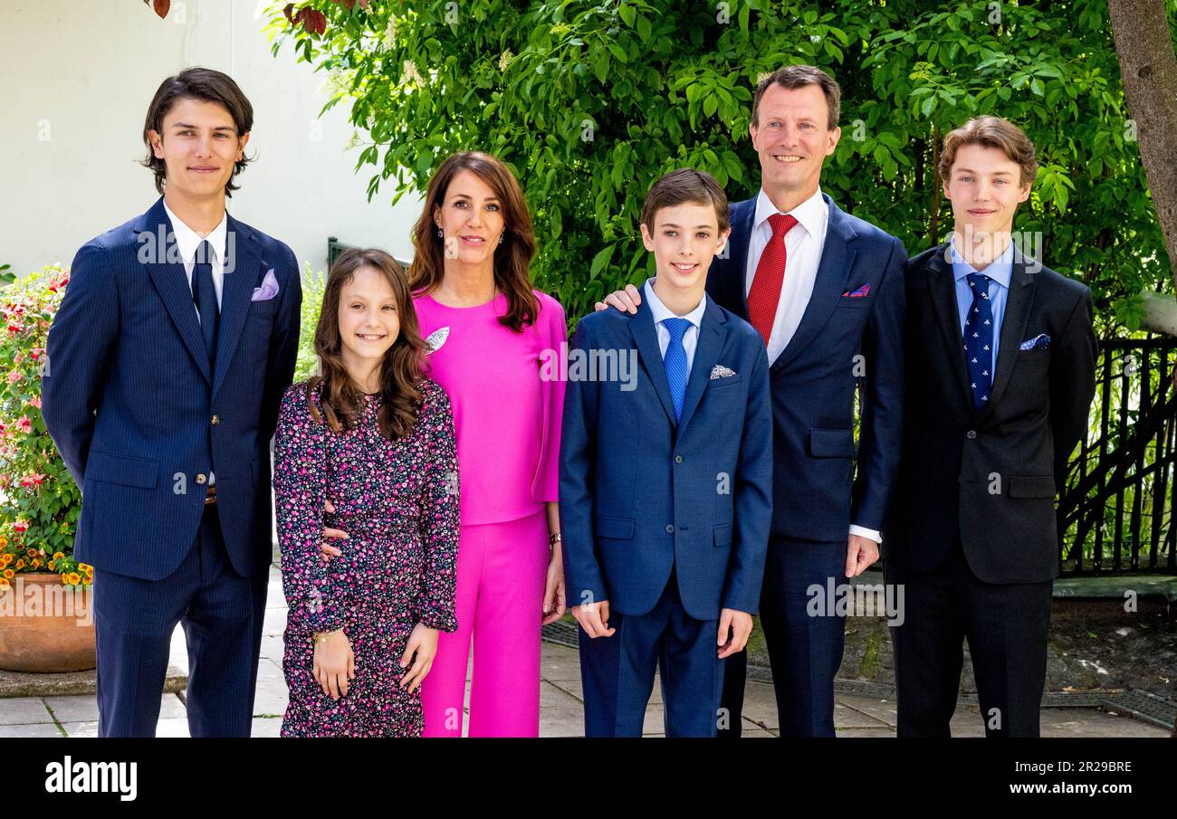 Paris, France. 18th May, 2023. Prince Joachim and Princess Marie of ...