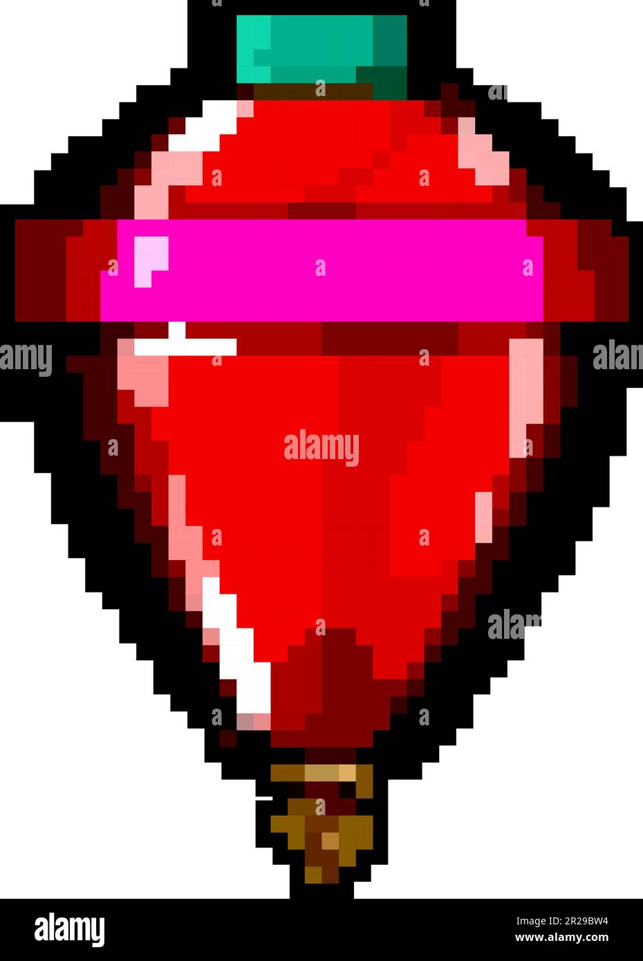 playful spinning top toy game pixel art vector illustration Stock ...