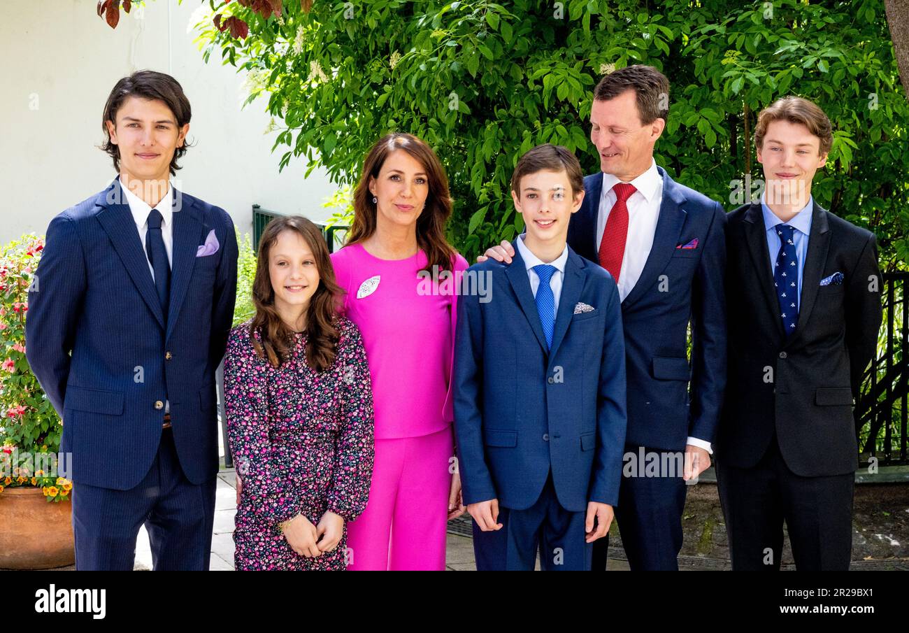 Paris, France. 18th May, 2023. Prince Joachim and Princess Marie of ...