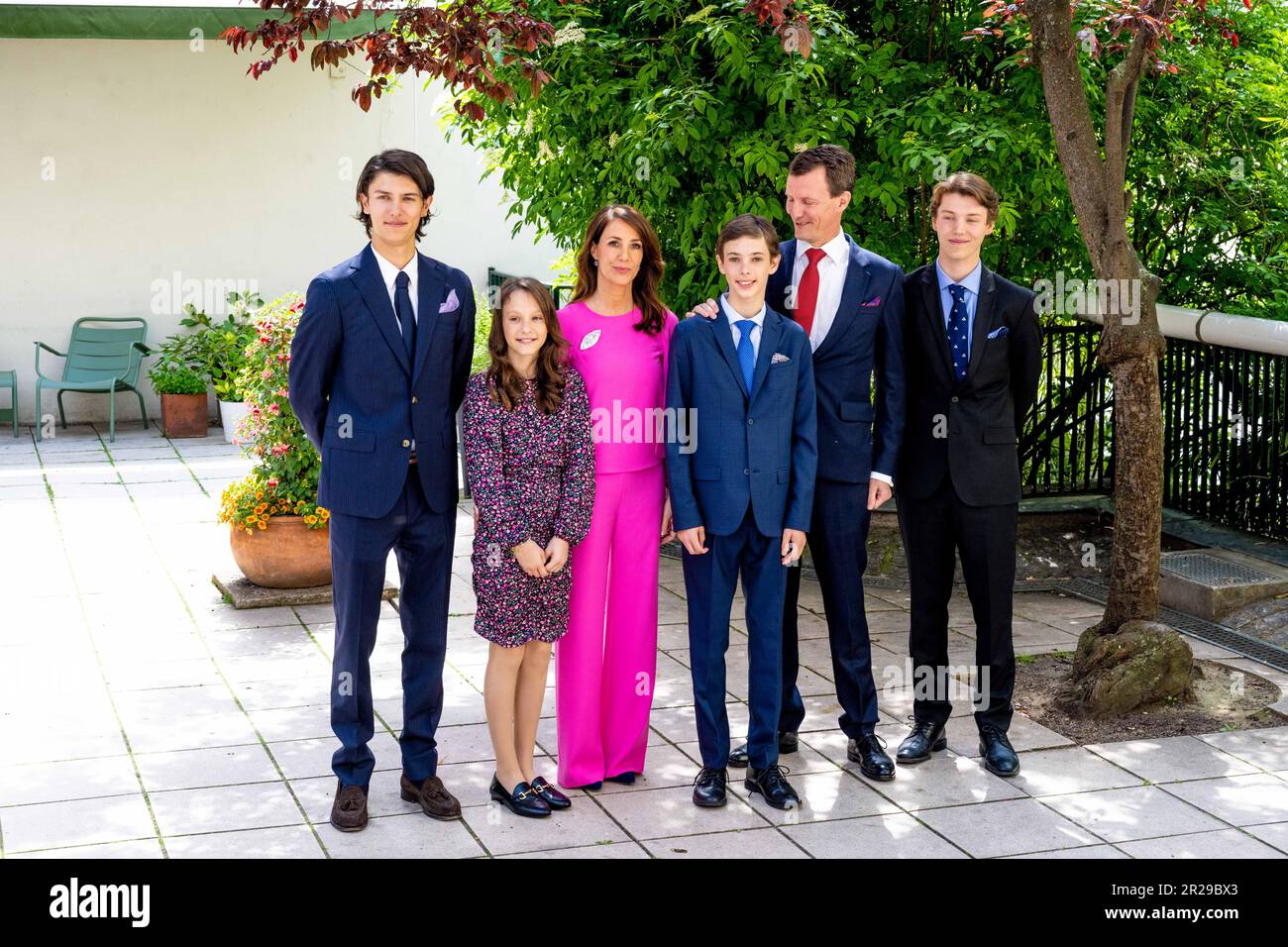 Paris, France. 18th May, 2023. Prince Joachim and Princess Marie of ...