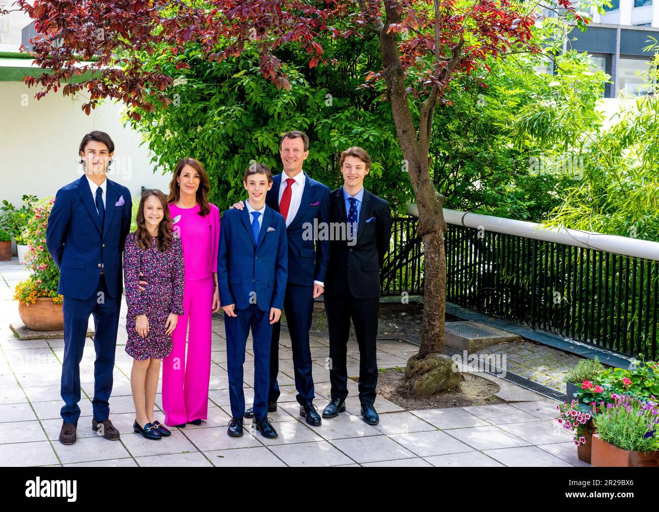Paris, France. 18th May, 2023. Prince Joachim and Princess Marie of ...