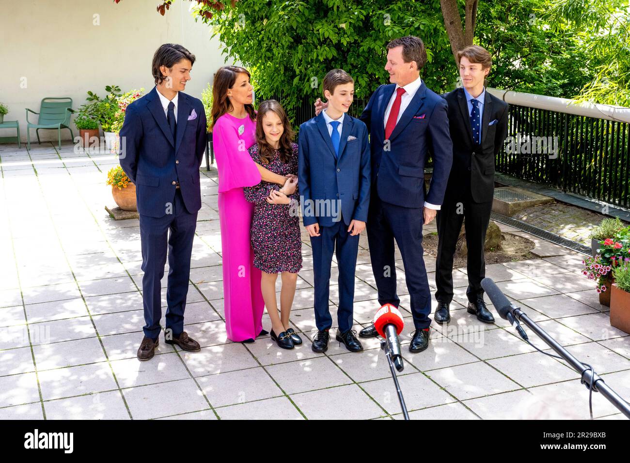 Paris, France. 18th May, 2023. Prince Joachim and Princess Marie of ...