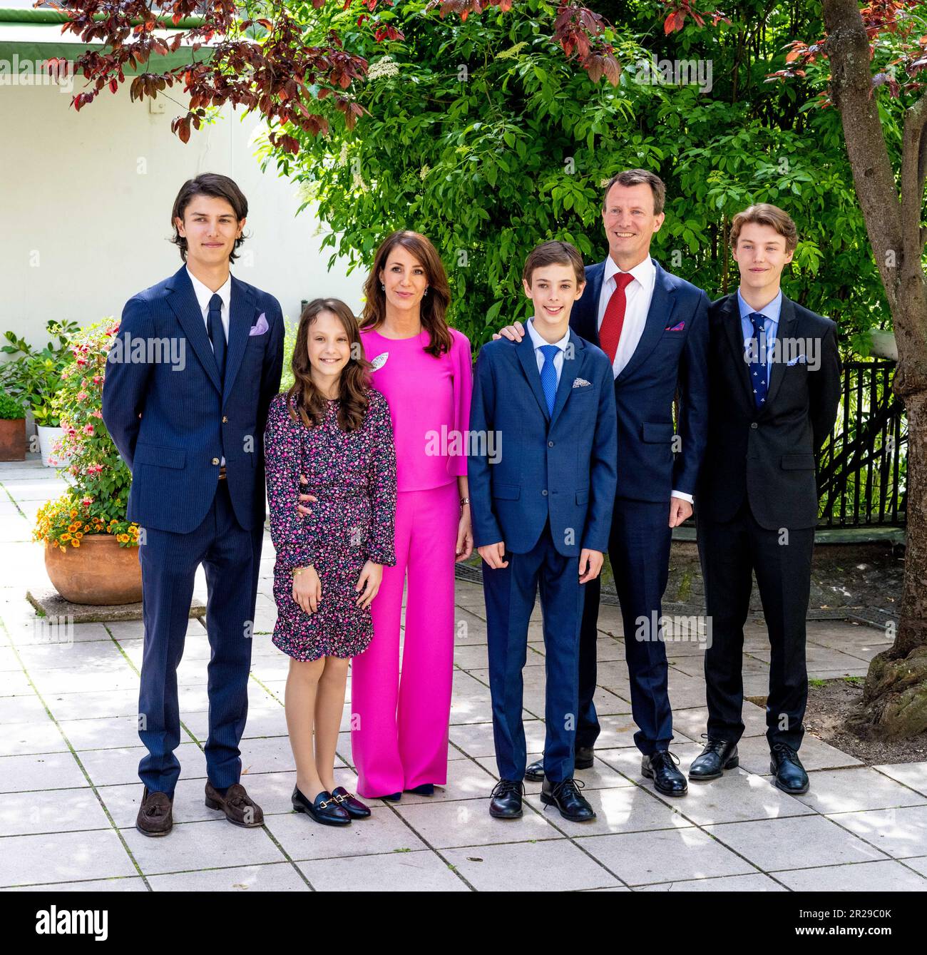 Paris, France. 18th May, 2023. Prince Joachim and Princess Marie of ...