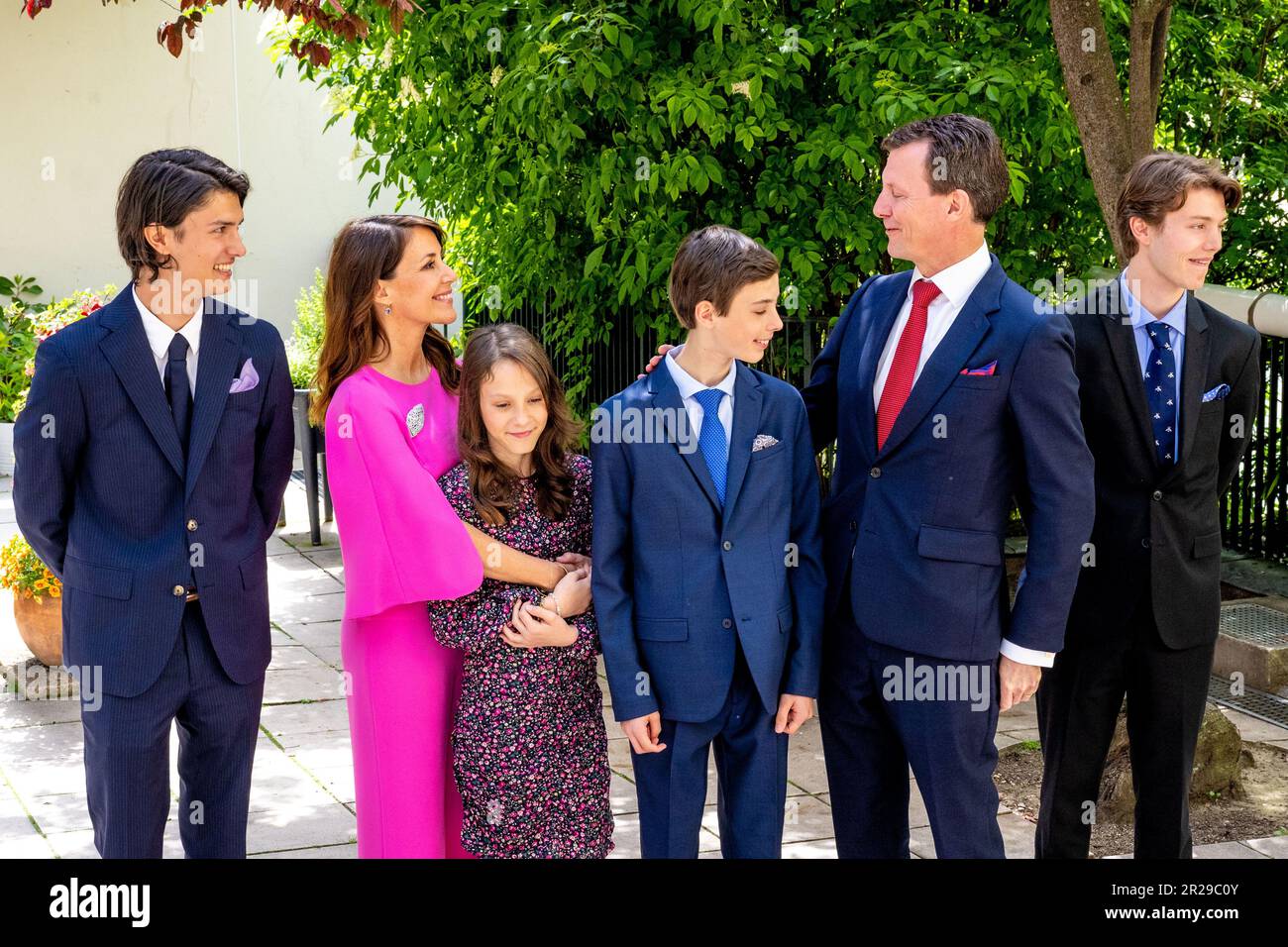 Paris, France. 18th May, 2023. Prince Joachim and Princess Marie of ...
