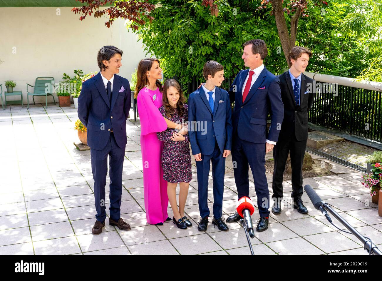 Paris, France. 18th May, 2023. Prince Joachim and Princess Marie of ...