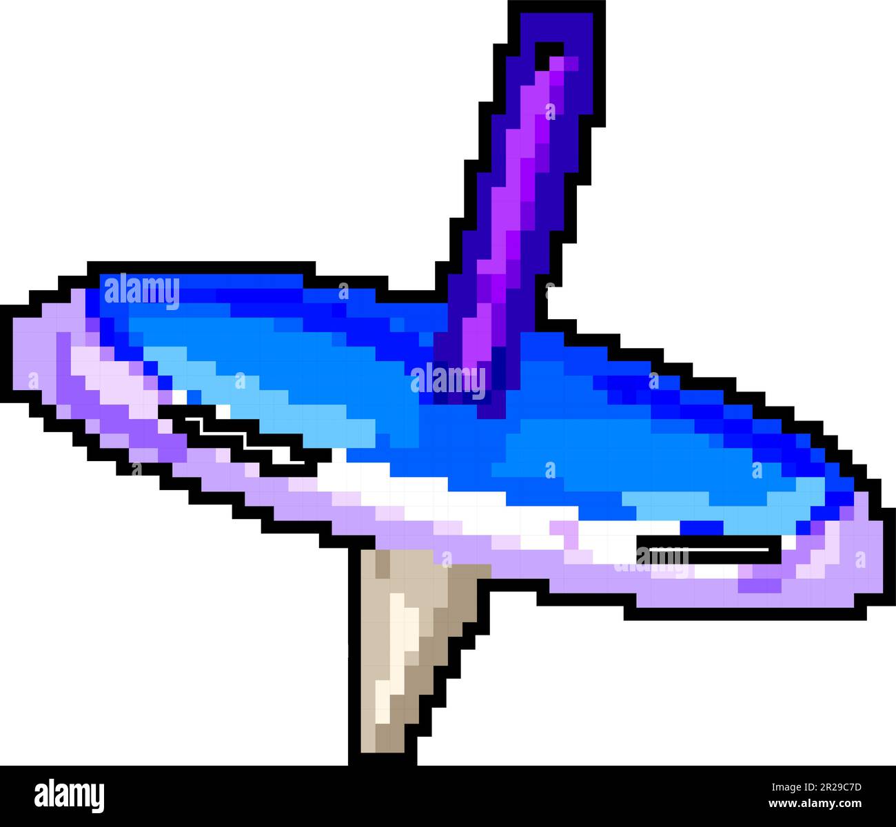 game spinning top toy game pixel art vector illustration Stock Vector ...