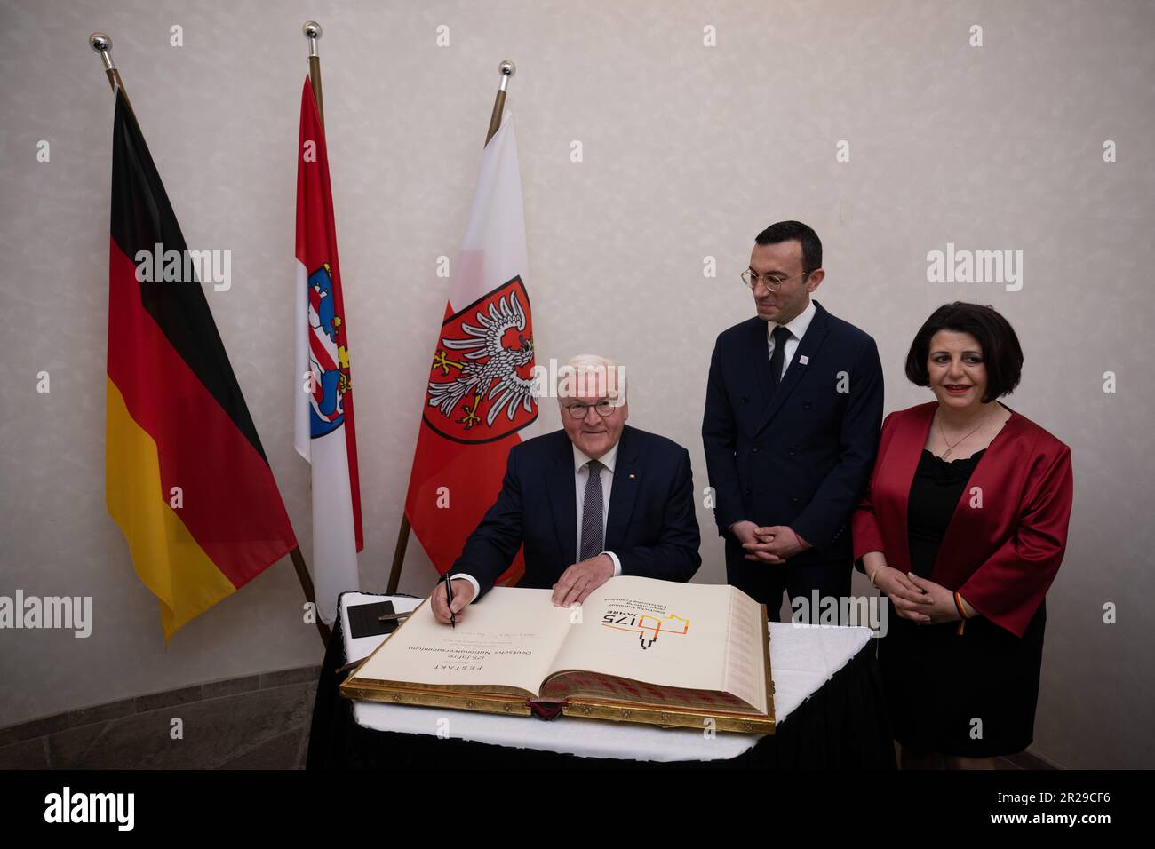 Frankfurt, Germany. 18 May 2023. Federal President Frank-Walter ...