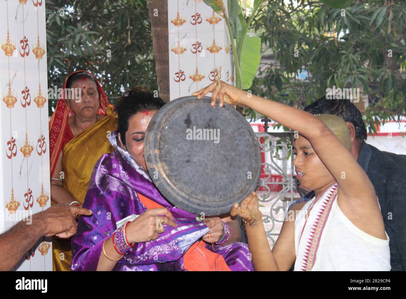 Hindu brahmin Upanayana or The sacred thread ceremony. His entry into ...