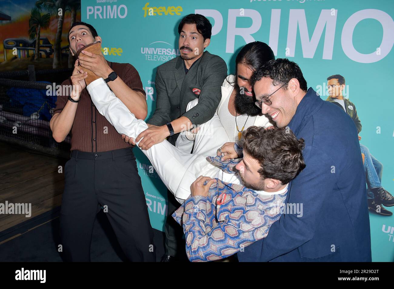 Santa Monica, USA. 17th May, 2023. Johnny Rey Diaz, Carlos Santos ...