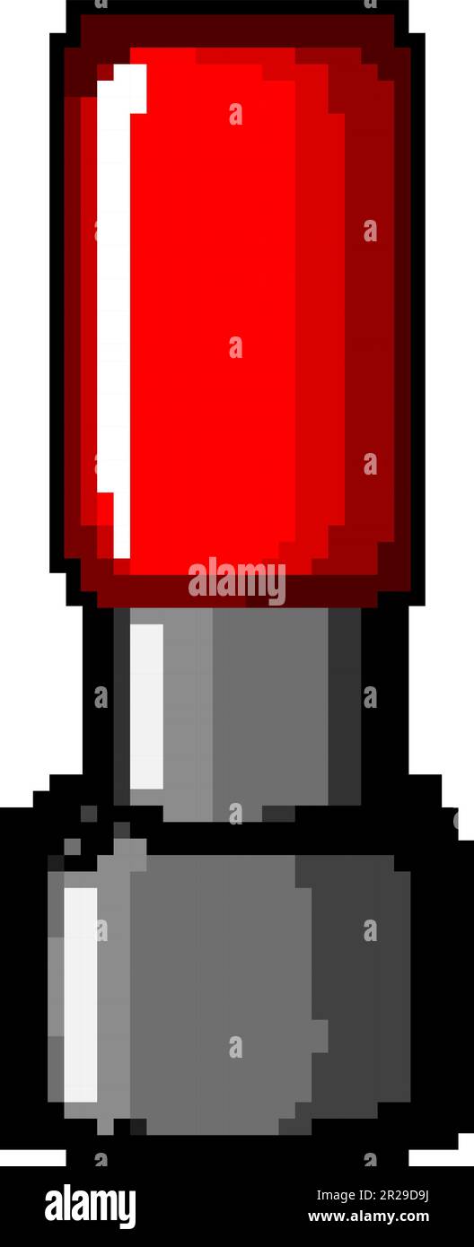 tool stamp handle game pixel art vector illustration Stock Vector Image ...