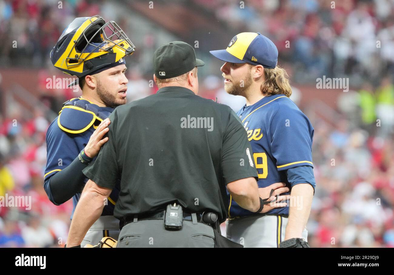 St. Louis, United States. 17th May, 2023. Veteran home plate umpire ...