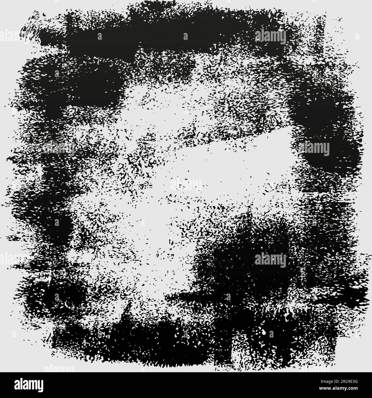 Grain texture background with black and white color. Editable ...