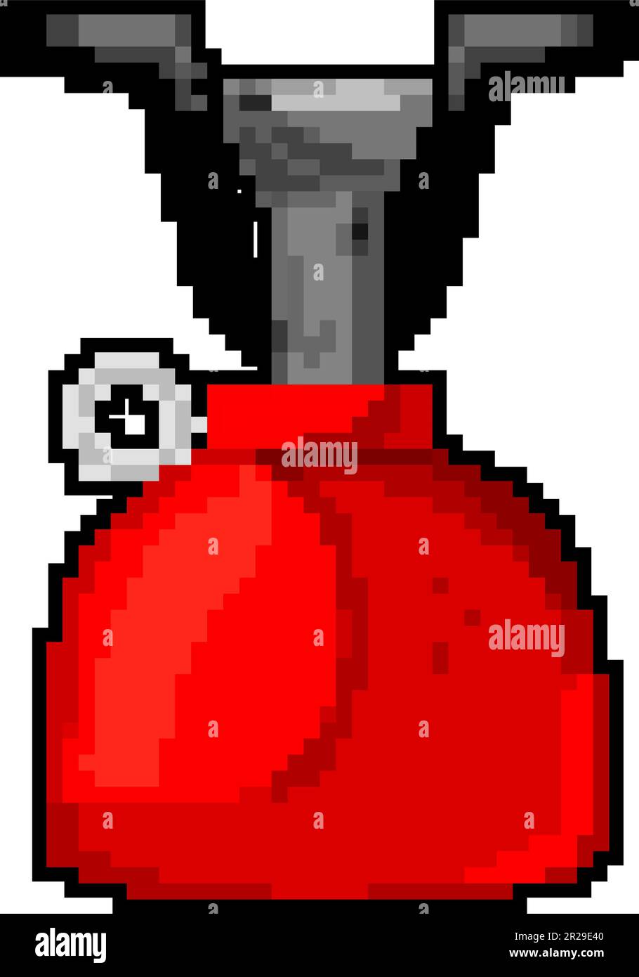 food stove camp game pixel art vector illustration Stock Vector Image & Art - Alamy