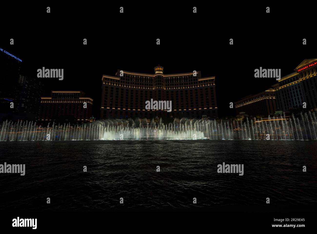 Fountains light show bellagio hi-res stock photography and images - Alamy