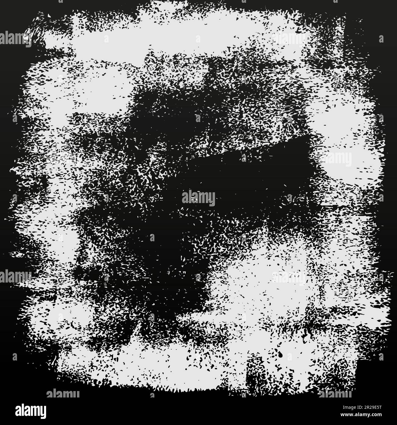 Grain texture background with black and white color. Editable ...