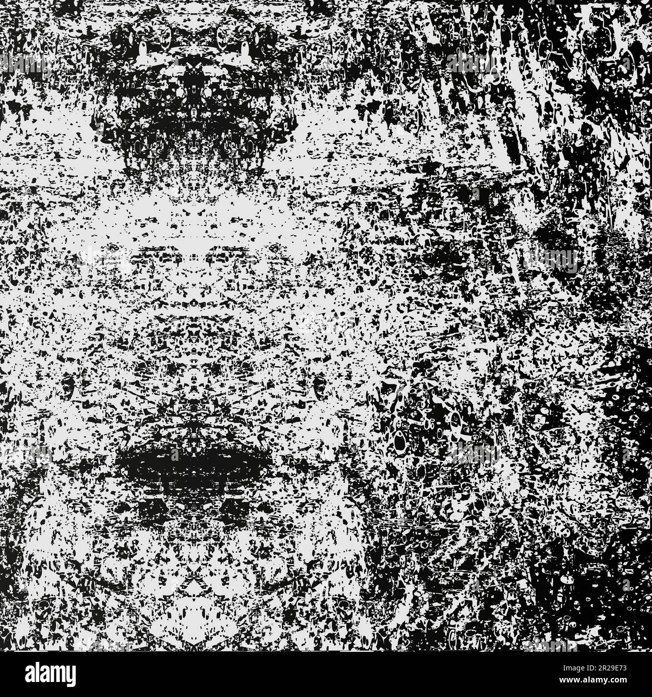Grain texture background with black and white color. Editable ...