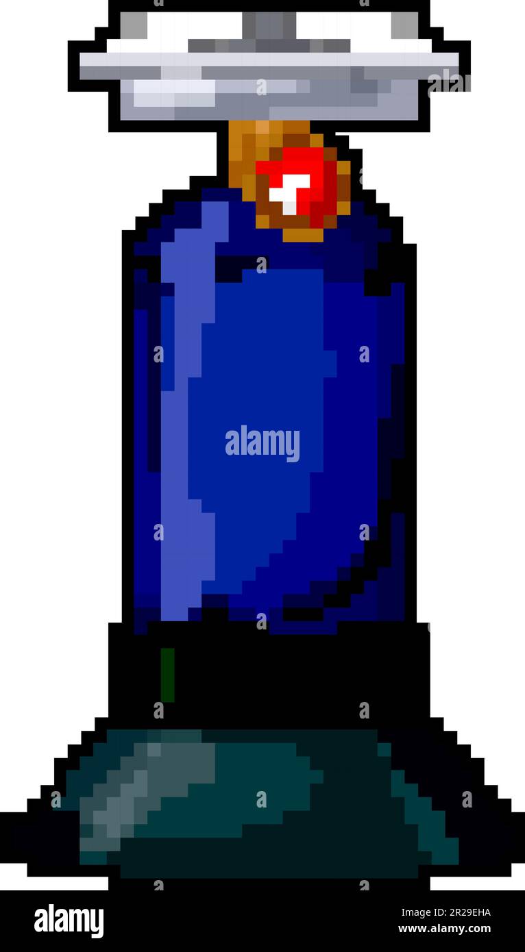 portable stove camp game pixel art vector illustration Stock Vector Image & Art - Alamy