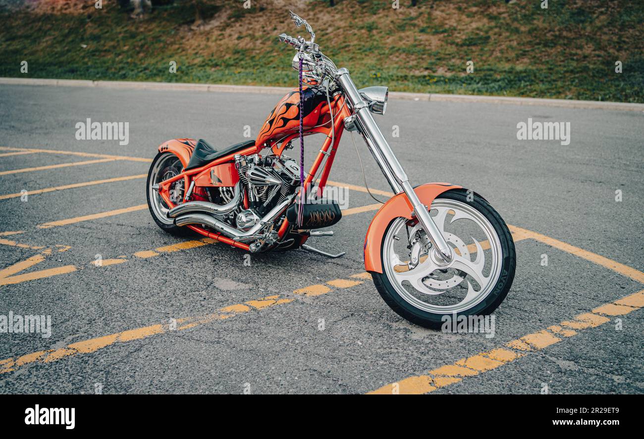 Chopper motorcycle custom hi-res stock photography and images - Alamy