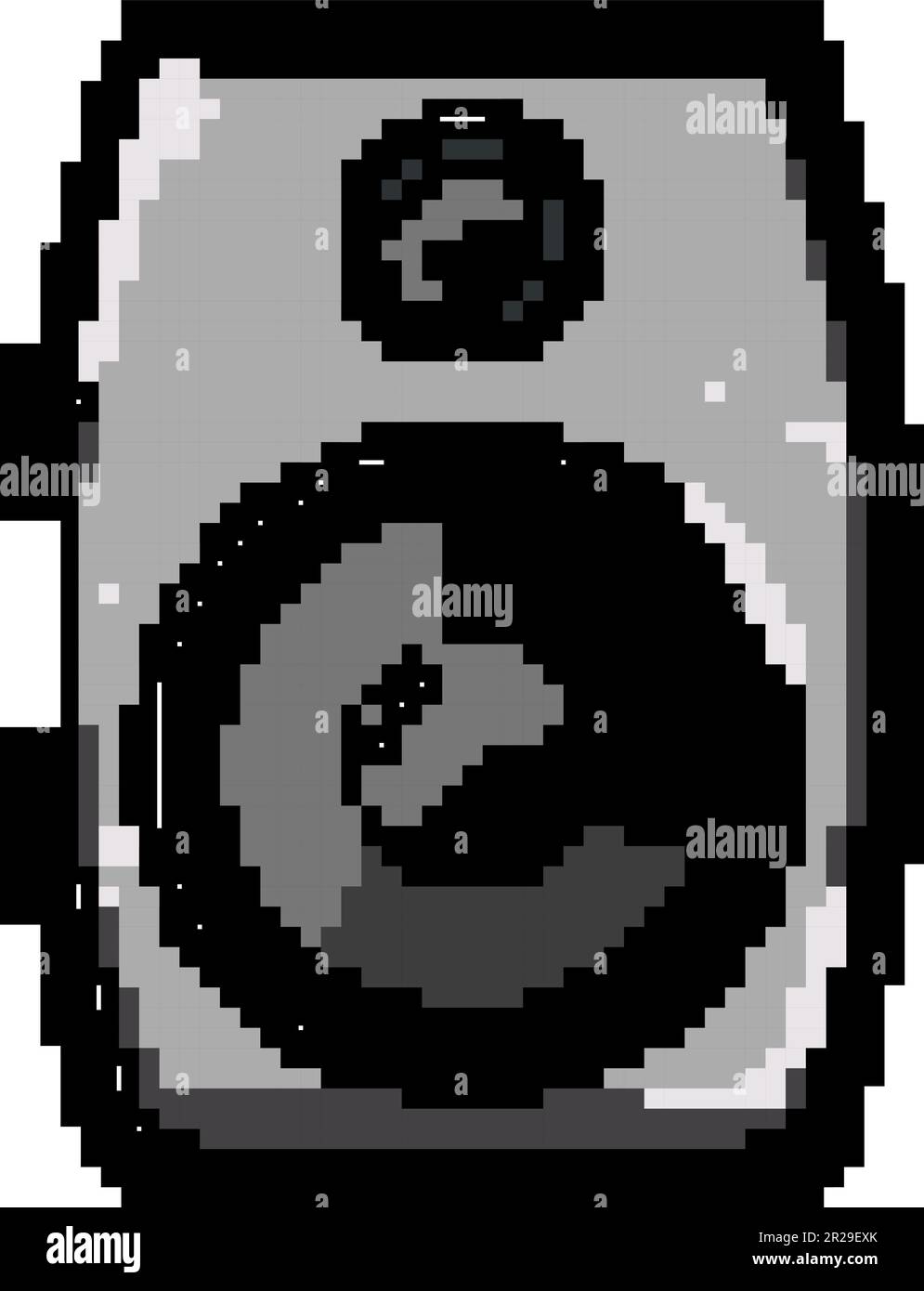 equipment studio sound monitor game pixel art vector illustration Stock ...