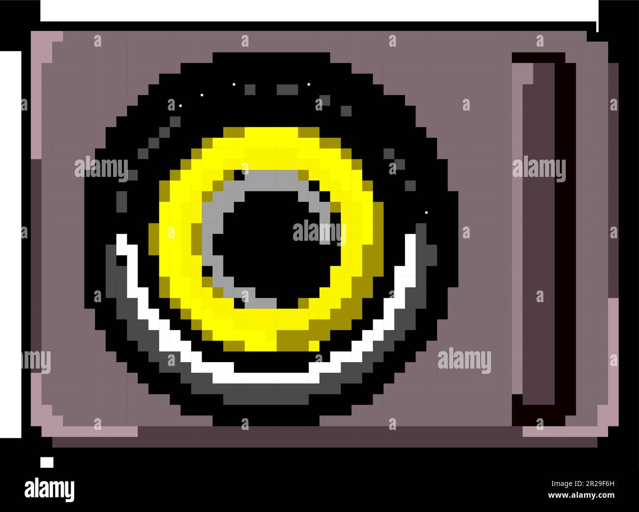 media studio sound monitor game pixel art vector illustration Stock ...