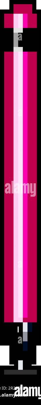 graphic stylus pen game pixel art vector illustration Stock Vector ...