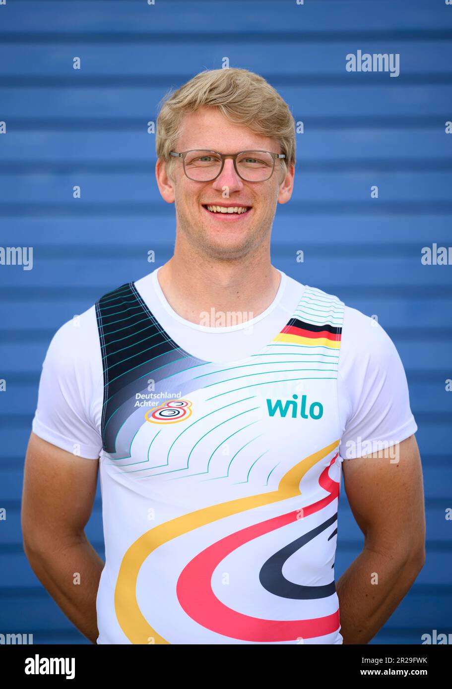 Dortmund/ Germany. May 17th, 2023, Malte GROSSMANN, four, rower, rowing ...